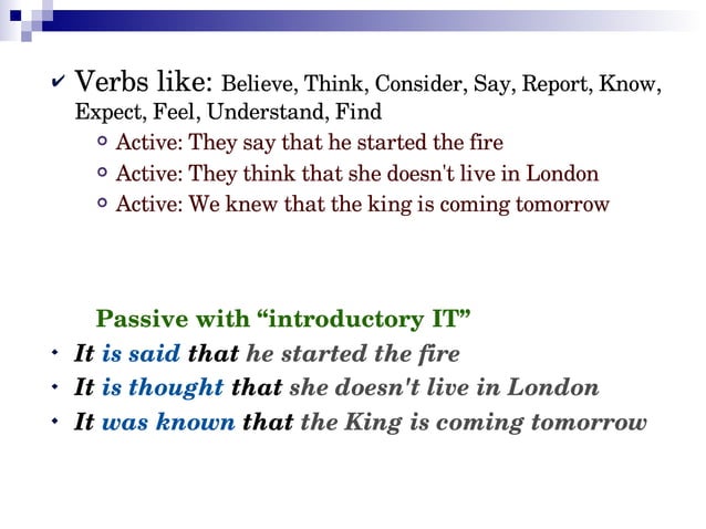 Passive grammar powerpoint | PPT