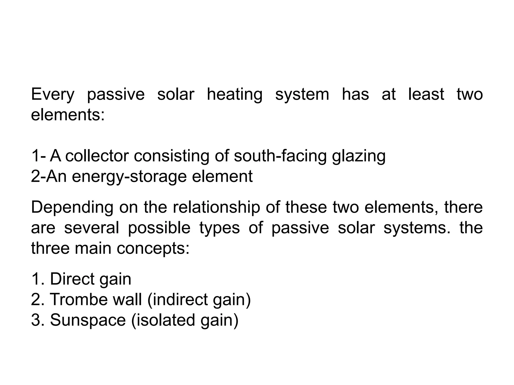PASSIVE HEATING.pptx | Free Download