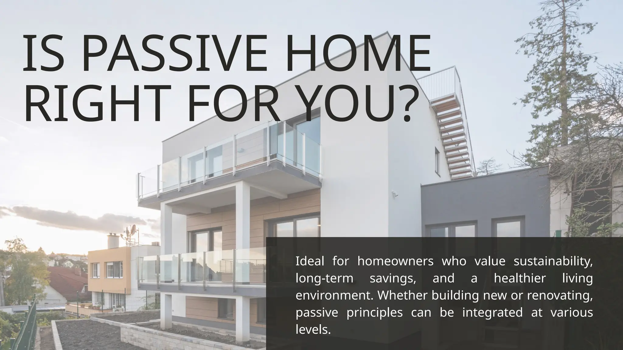 Passive House Construction in Sydney Australia | PPTX