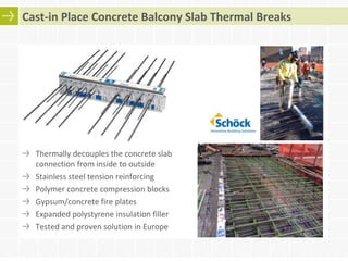 Optimizing Concrete Thermal Bridges - Balcony and Slab Edge Thermal ...