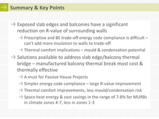 Optimizing Concrete Thermal Bridges - Balcony and Slab Edge Thermal ...