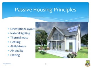 Passive housing | PPTX