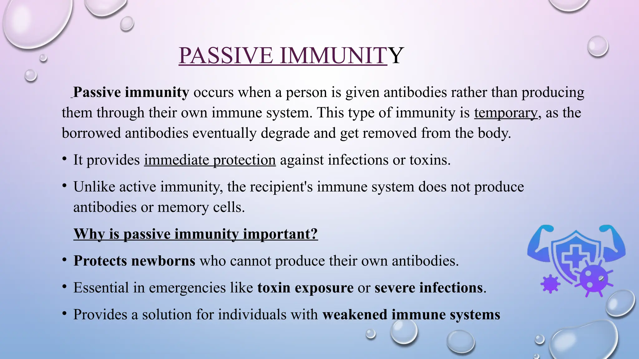PASSIVE IMMUNITY AND THE MECHANISM OF ACTION OF PASSIVE IMMUNITY.pptx