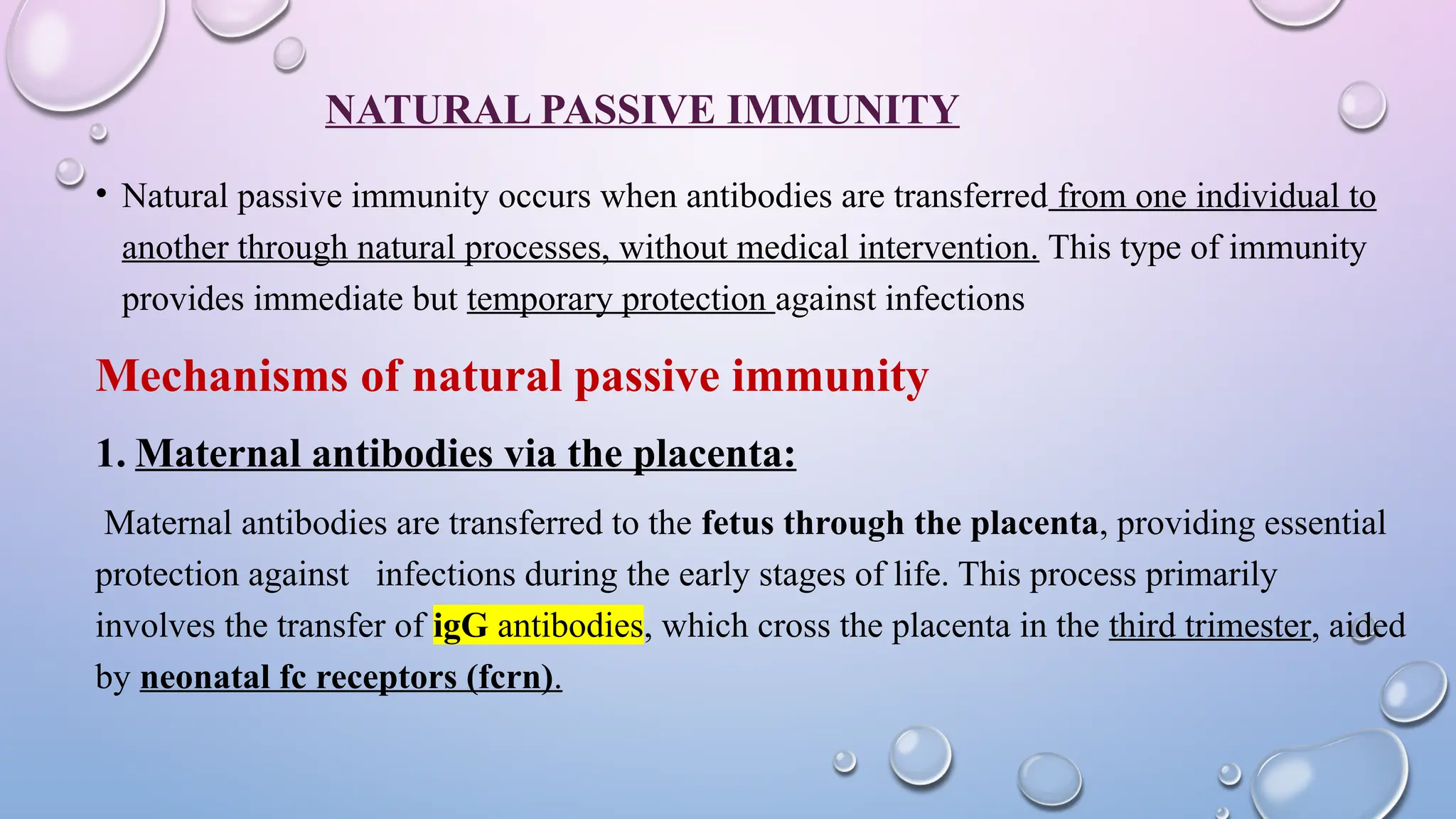PASSIVE IMMUNITY AND THE MECHANISM OF ACTION OF PASSIVE IMMUNITY.pptx