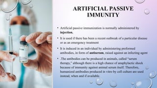 PASSIVE IMMUNITY AND THE MECHANISM OF ACTION OF PASSIVE IMMUNITY.pptx