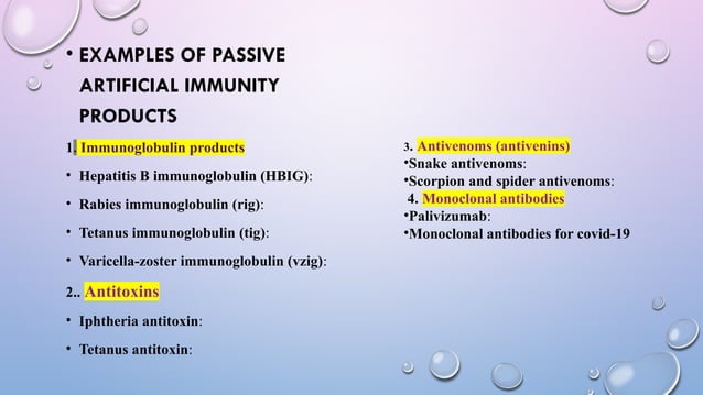 PASSIVE IMMUNITY AND THE MECHANISM OF ACTION OF PASSIVE IMMUNITY.pptx