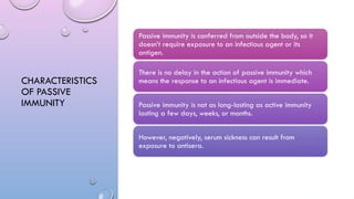 PASSIVE IMMUNITY AND THE MECHANISM OF ACTION OF PASSIVE IMMUNITY.pptx