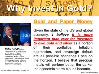 Passive income genneva gold talk from nino tchoi | PPTX