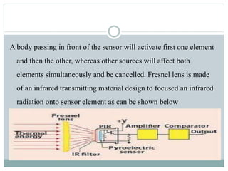 Passive infrared sensor technology(pir) | PPTX | Science