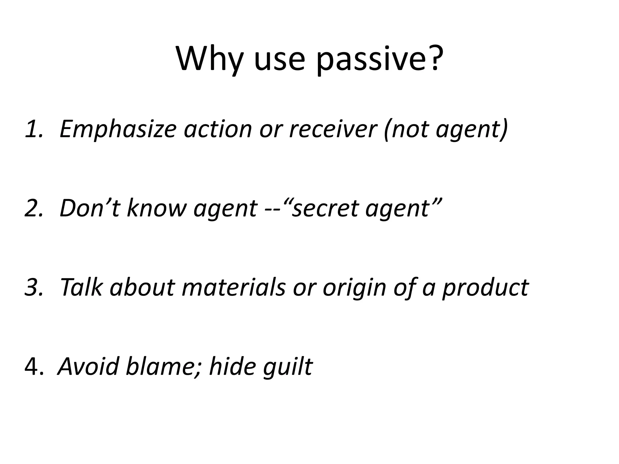Introduction to Passive Voice | PPTX