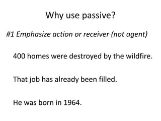 Introduction to Passive Voice | PPTX
