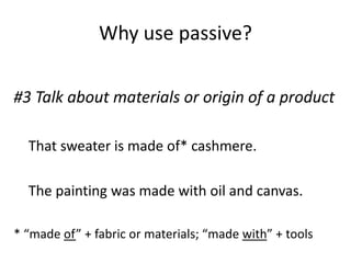 Introduction to Passive Voice | PPTX