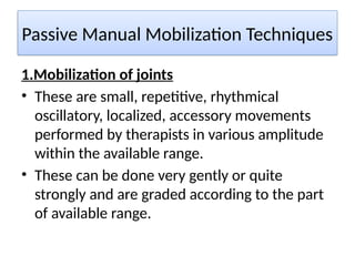 PASSIVE MOVEMENT and its all types .pptx