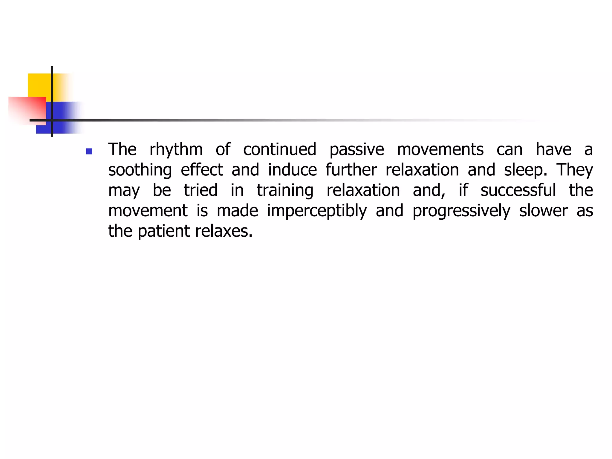 Passive movements | PPT