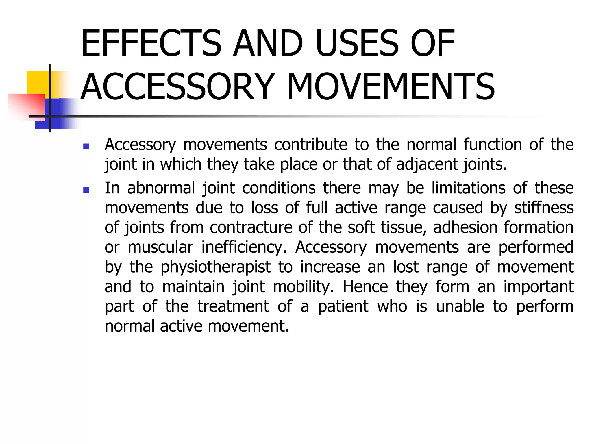 Passive movements | PPT