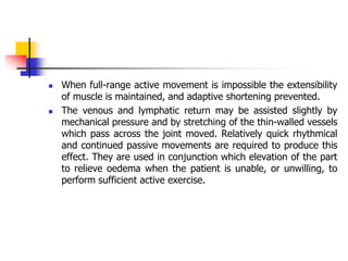 Passive movements | PPT