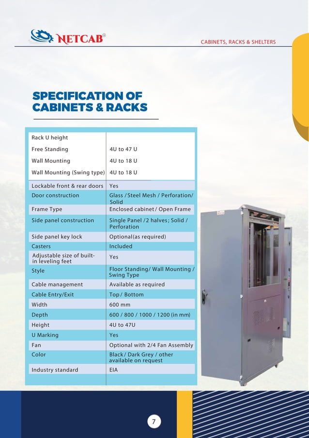 PASSIVE NETWORKING EQUIPMENTS - NETCAB.pdf