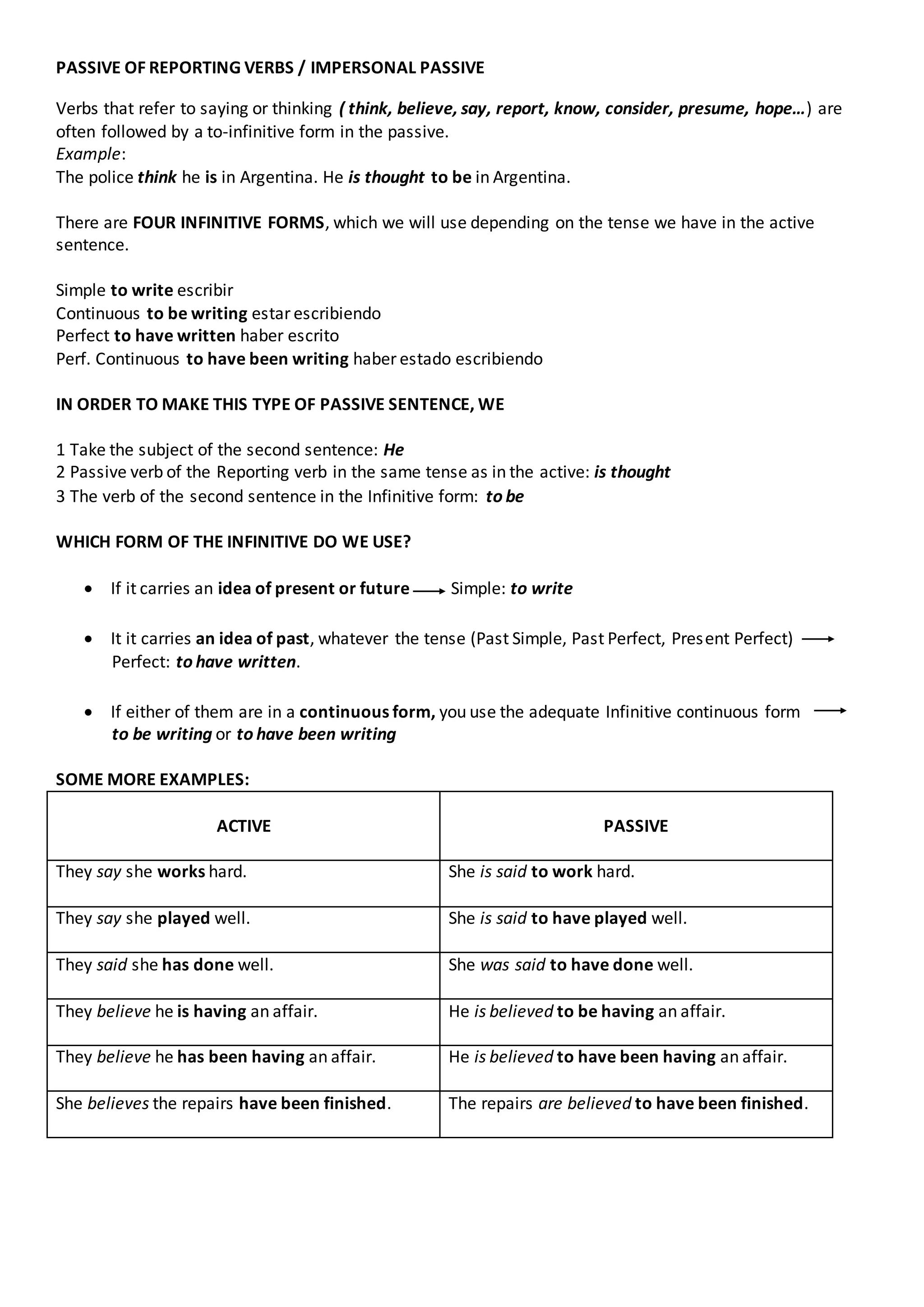 IMPERSONAL - CAUSATIVE PASSIVE GRAMMAR | DOC