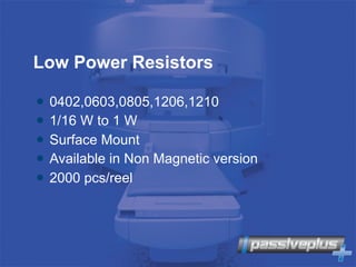 Passive Plus Overview | KEY