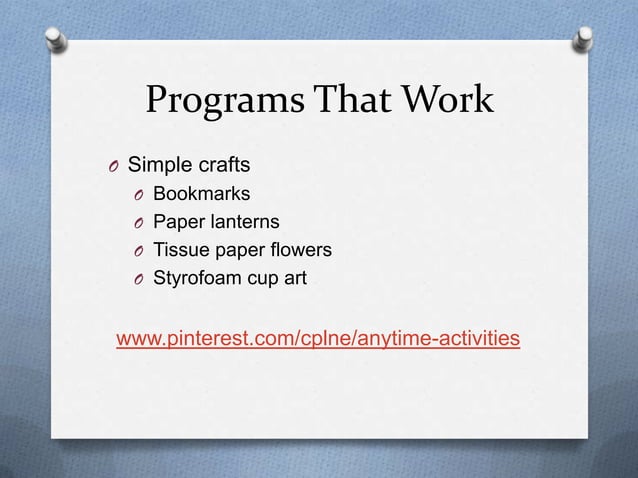 NCompass Live: Passive Programming for Teens and Tweens | PPT