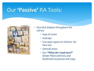 Passive Reader’s Advisory | PPT