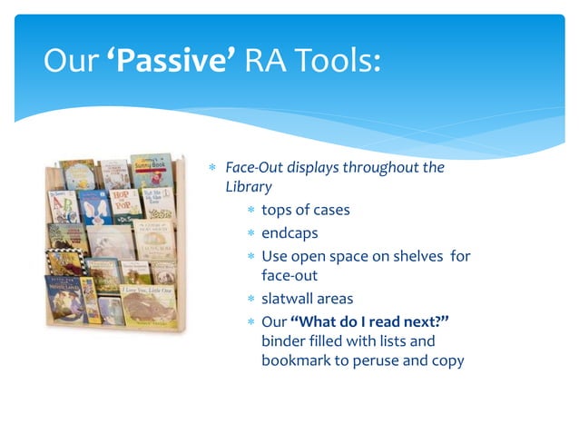 Passive Reader’s Advisory | PPT