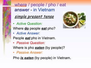 Passive review present past | PPT