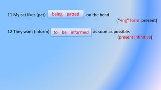 Passive revision grammar files | PPTX
