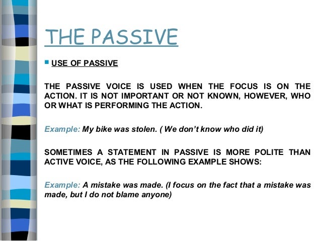 Passive