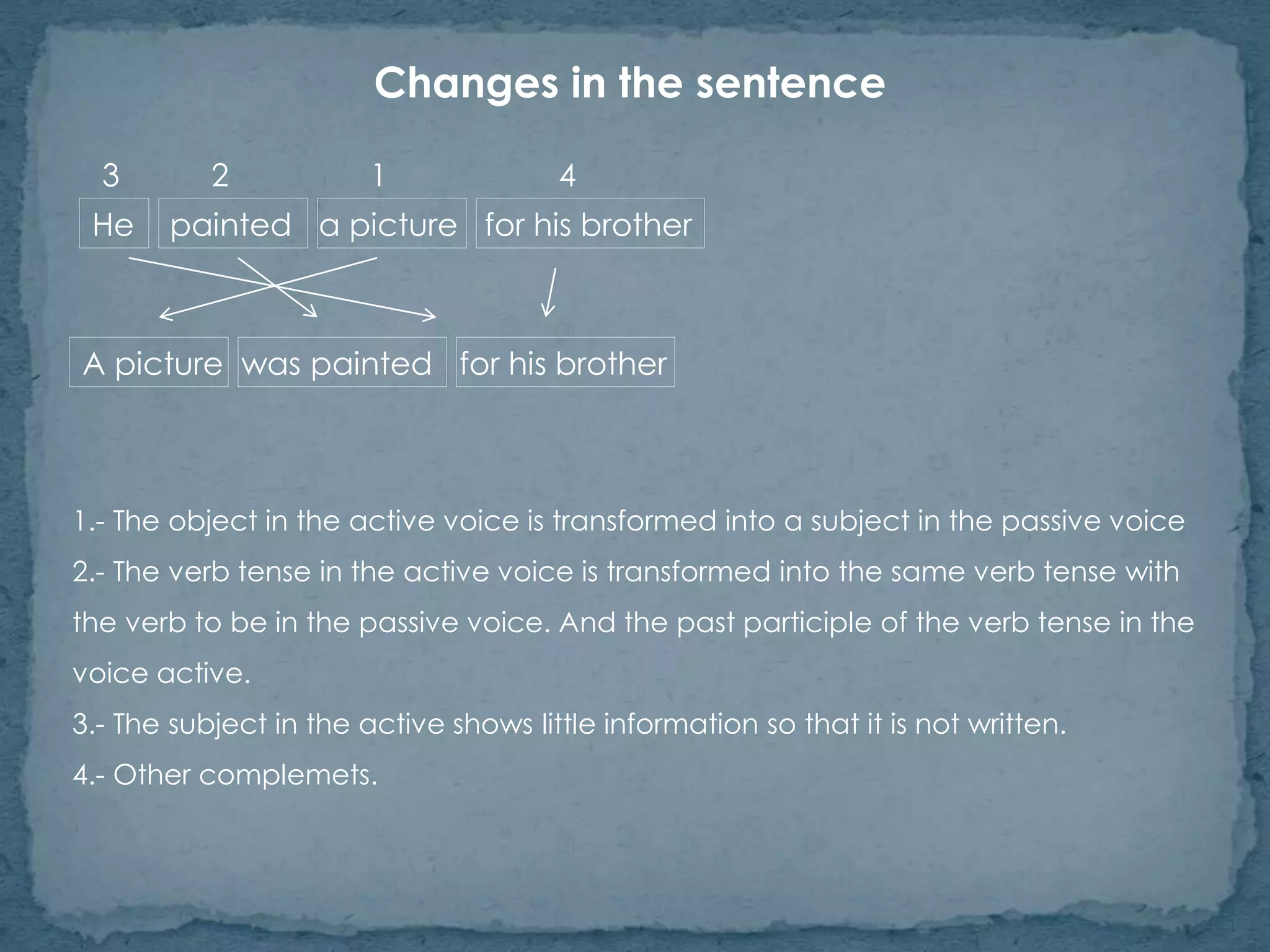 Passive sentences | PPTX