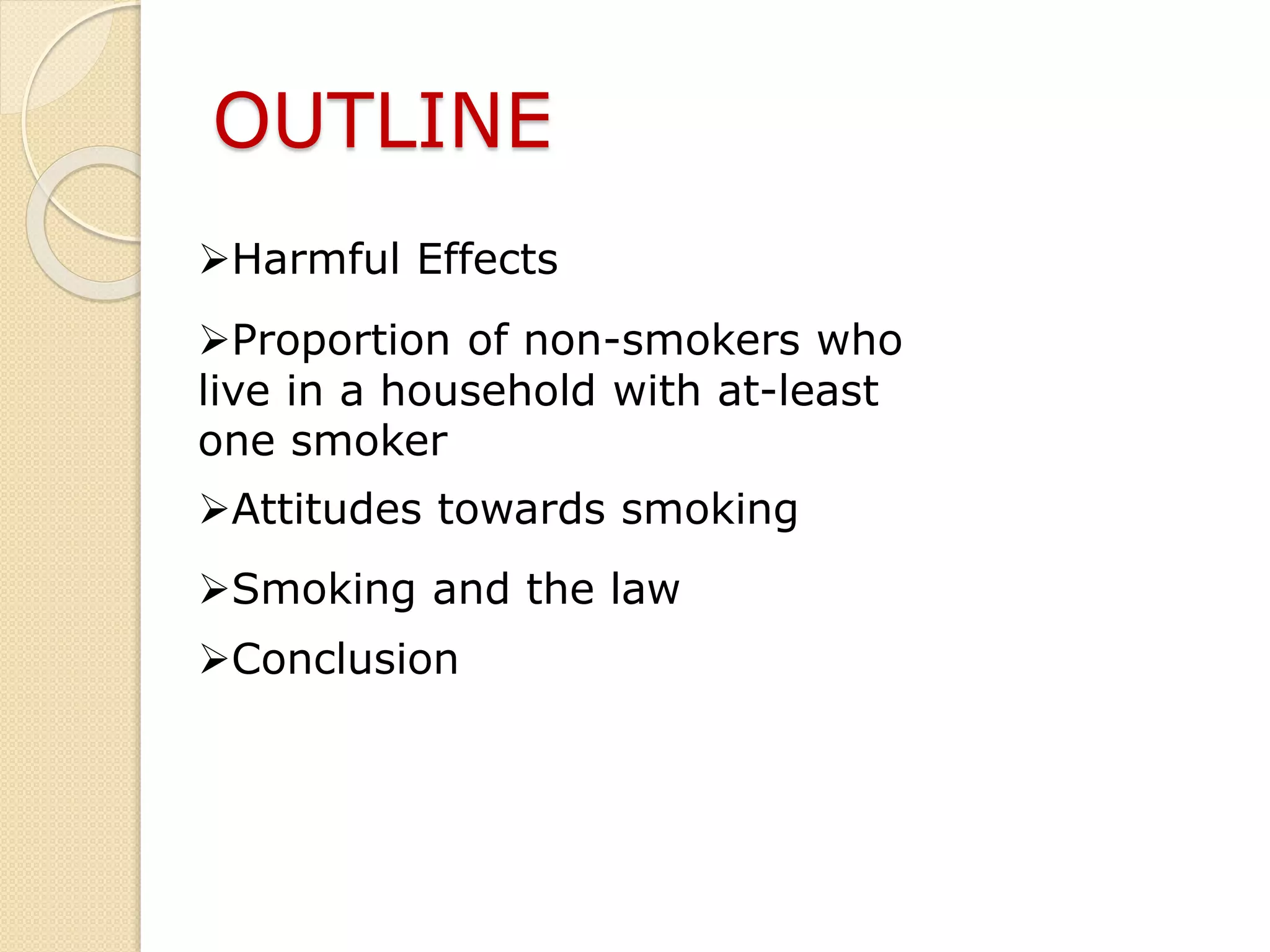 Passive smoking | PPTX