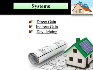 Passive solar buildings | PPTX
