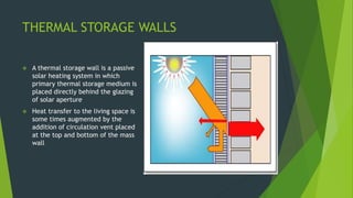 Passive solar buildings | PPTX