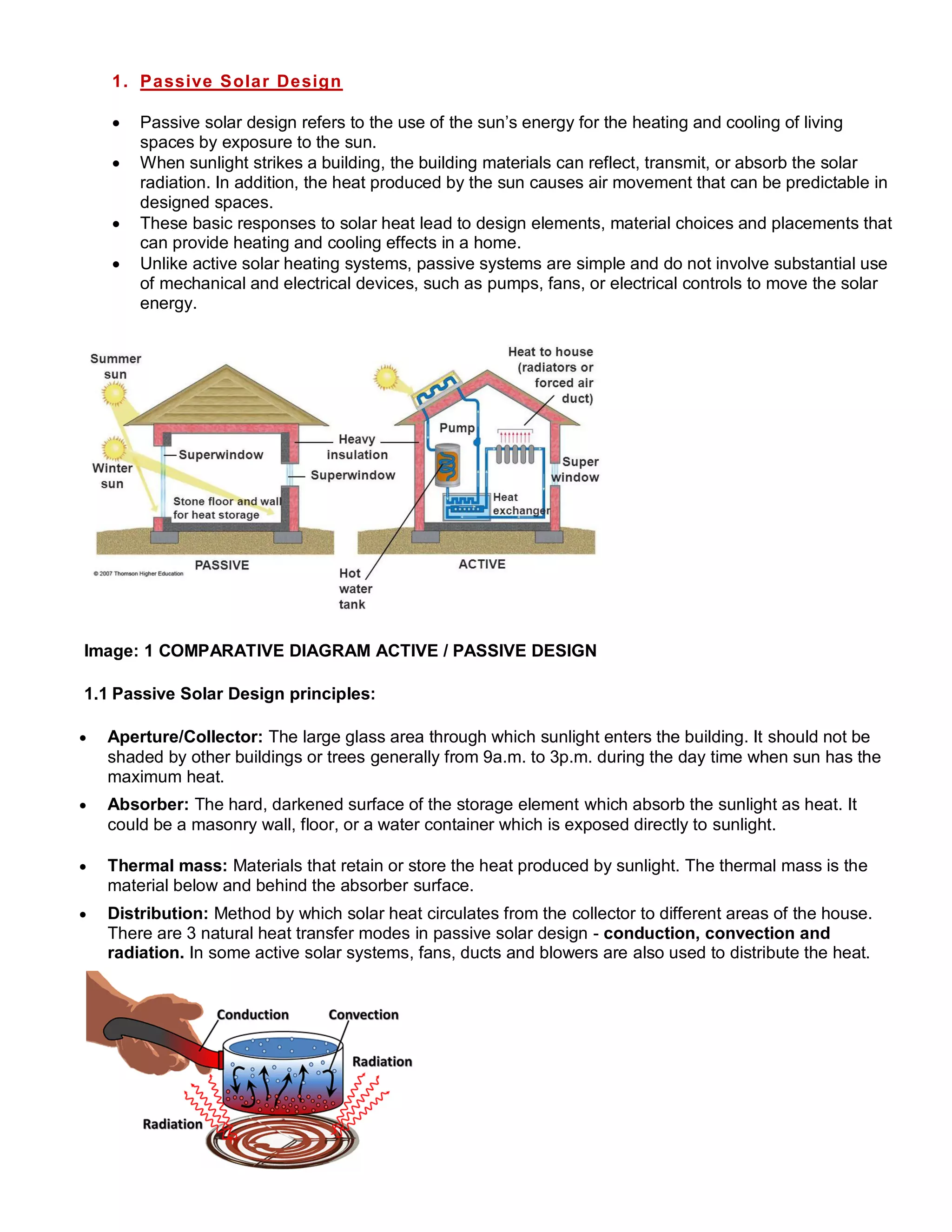 Passive solar design notes | PDF