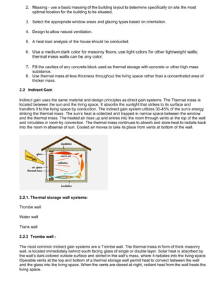 Passive solar design notes | PDF