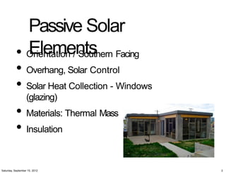 Passive Solar Greenhouses: Introduction. | PPTX