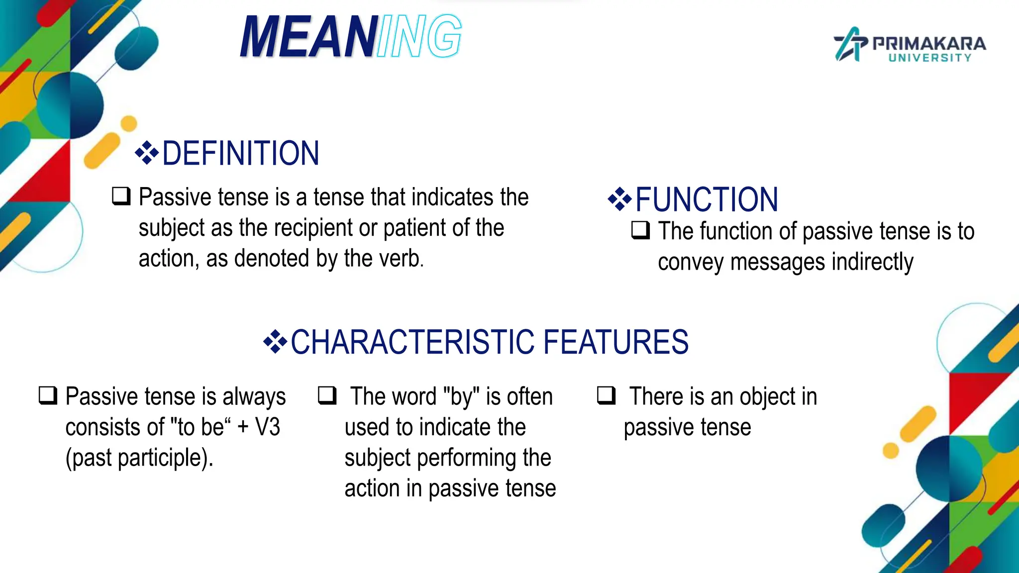 passive tense group 2 powerpoint slidess | PPT