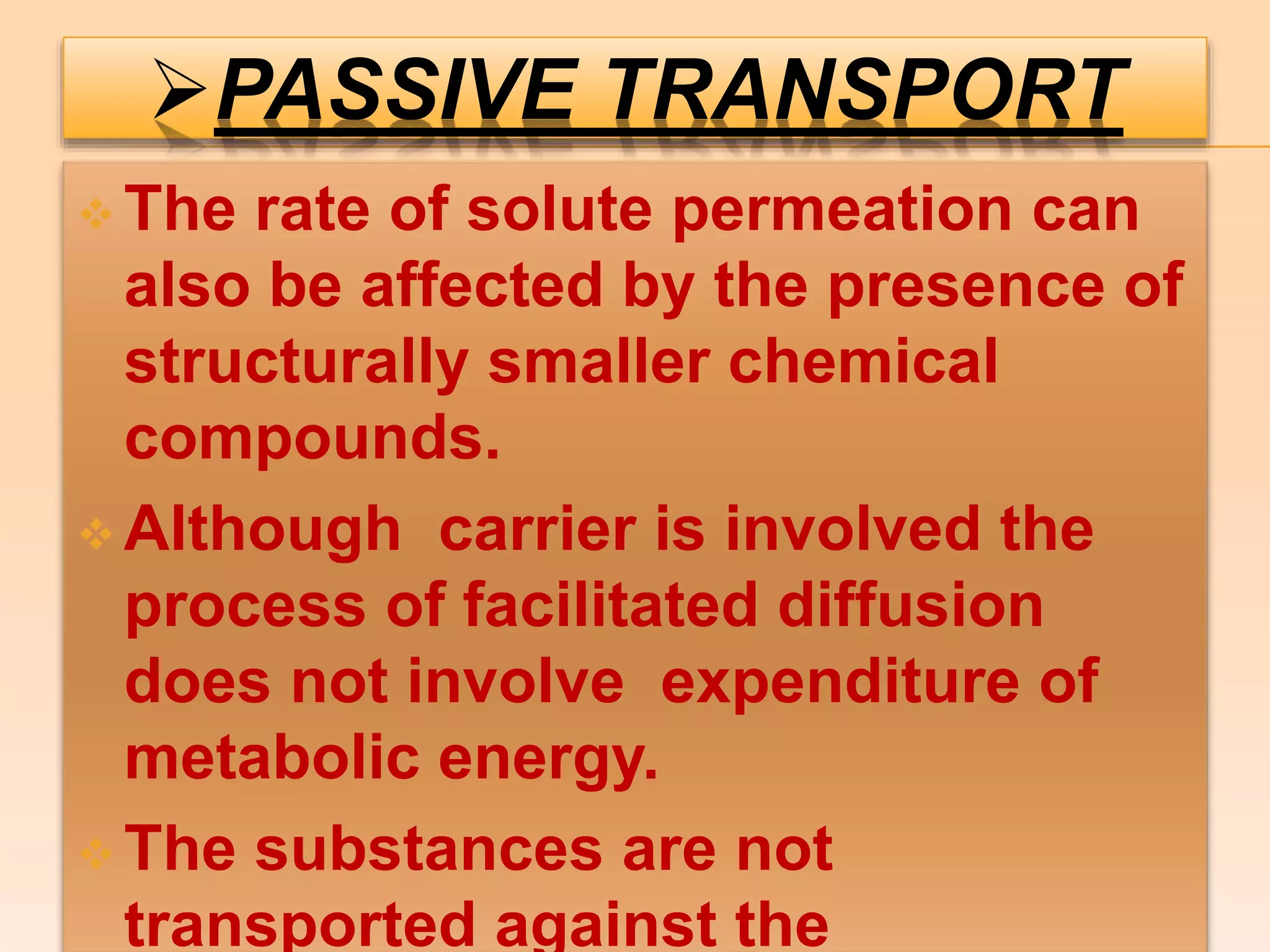 PASSIVE TRANSPORT ACROSS MEMBRANES.pptx
