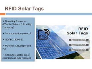 Passive UHF RFID Tags - EnCStore | PPTX