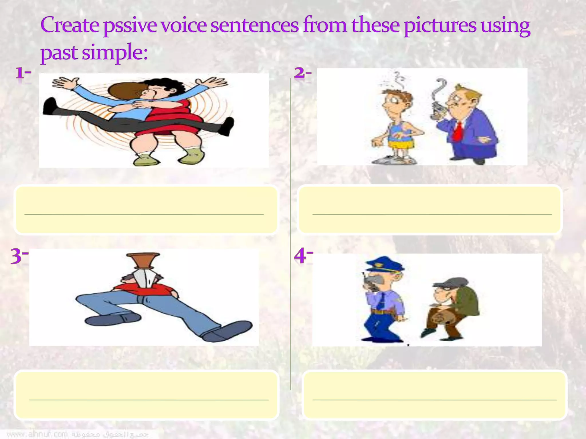 (Grammar) Passive verb forms | PPT
