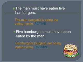 Passive verbs | PPTX