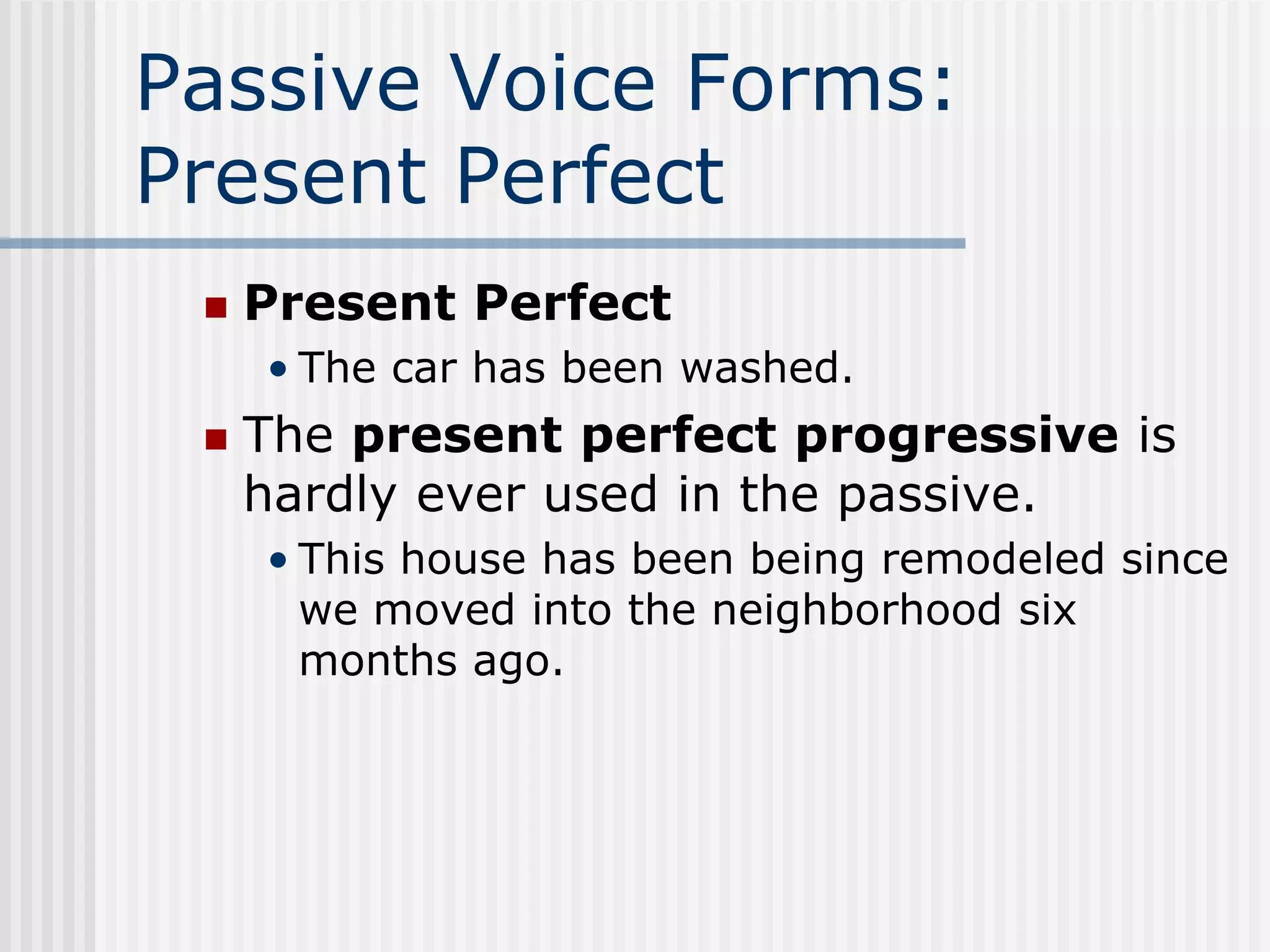 Passive Voice | PPTX
