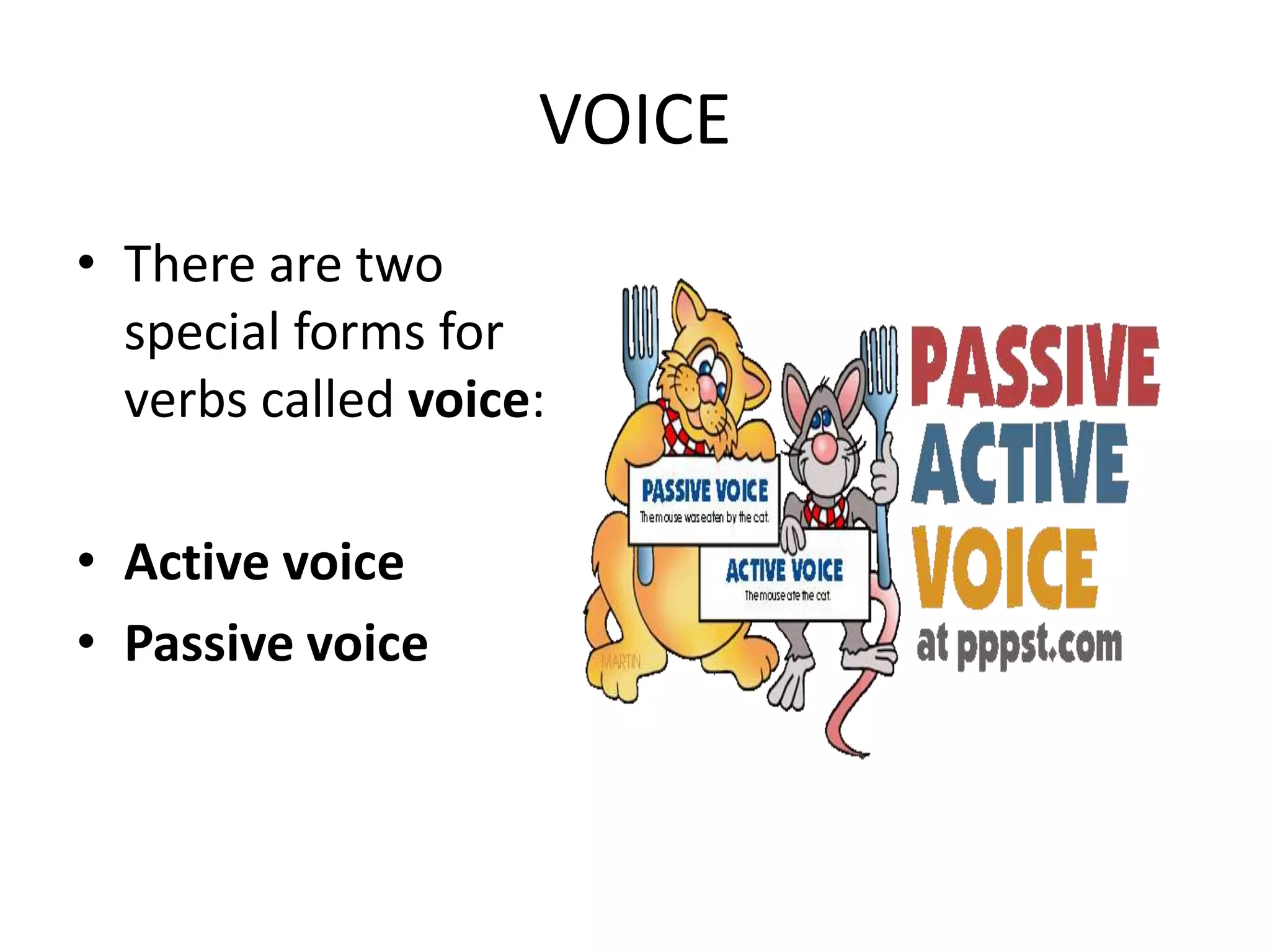ACTIVE AND PASSIVE VOICE | PPTX