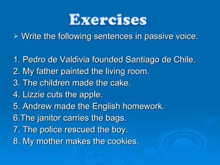 Passive voice | PPT