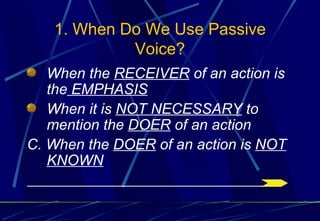 Passive voice | PPT