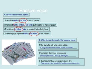 Passive voice | PPT