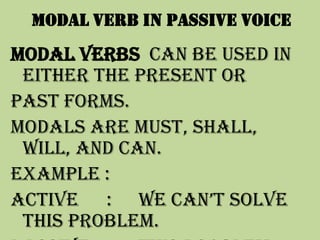 Passive voice | PPT