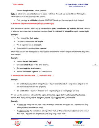 Passive voice | PDF