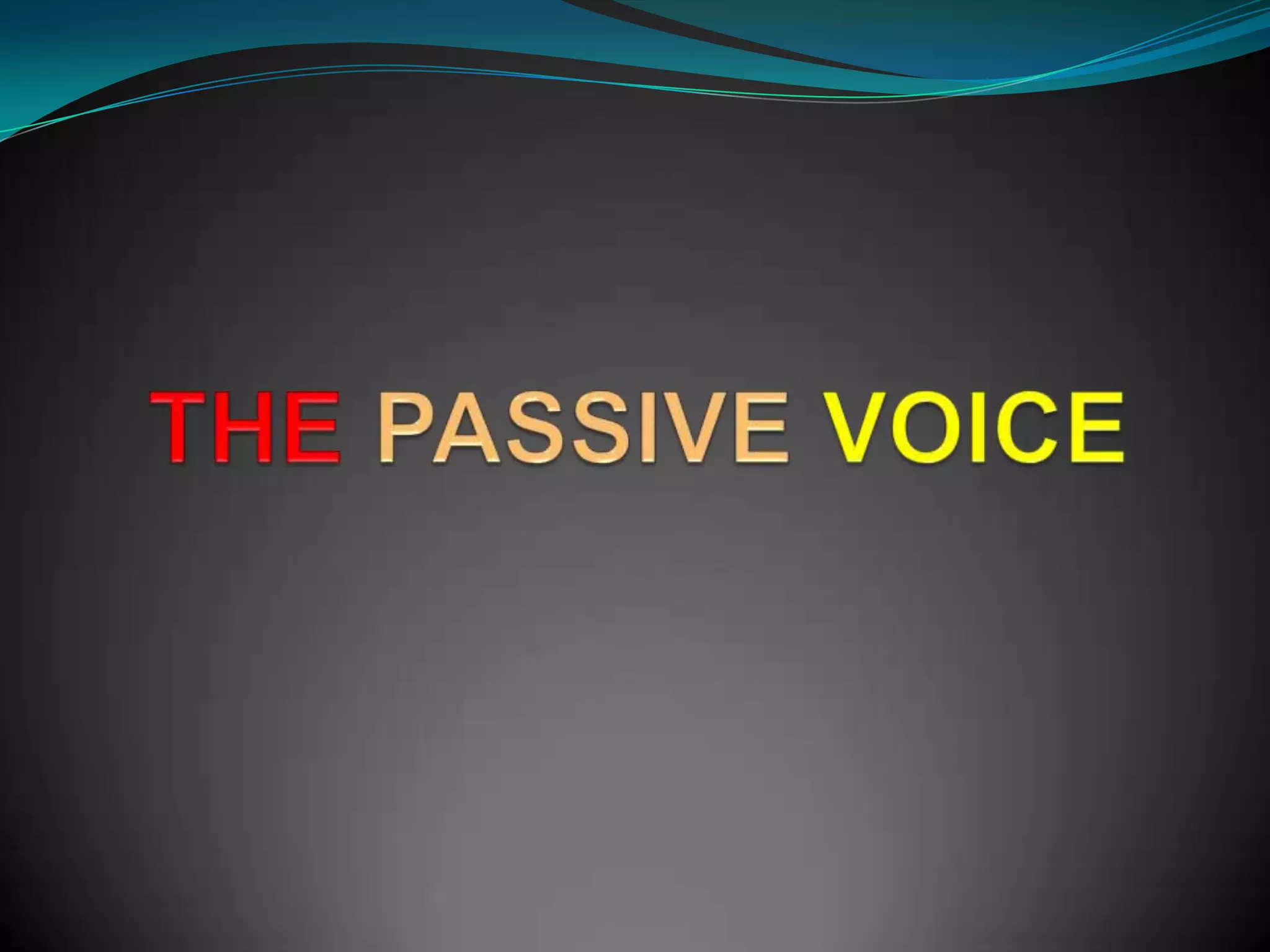 Simple Past Passive voice. presentation 1pptx | PPTX