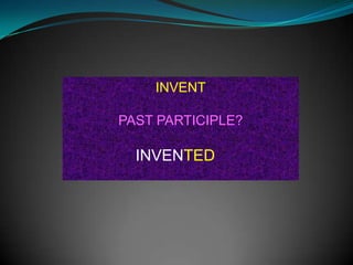 Simple Past Passive voice. presentation 1pptx | PPTX
